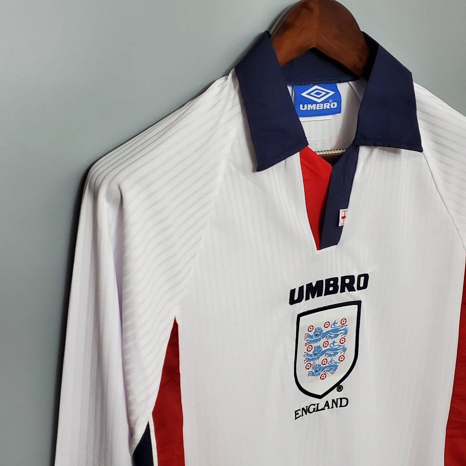 ENGLAND 1998 HOME KIT FULL SLEEVE – THE AURAX