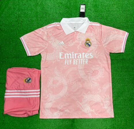 REAL MADRID 25-26 PINK DRAGON SPECIAL EDITION KIT – THE AURAX